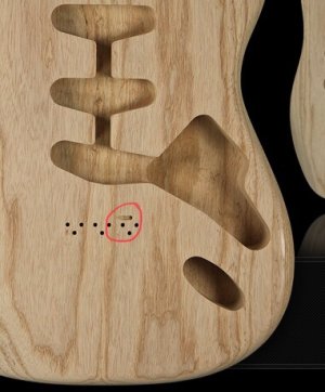 No place for a bridge ground?? Rear-route Thinline | Unofficial Warmoth ...