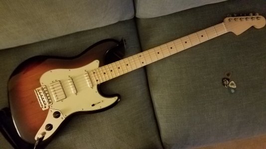 Fender Sixty-Six will fit with Warmoth Strat Baritone conversion neck ...