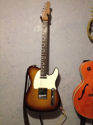 Tobacco burst chambered Tele project. | Unofficial Warmoth Forum