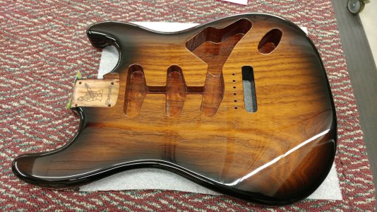 First look at Roasted Swamp Ash finished in a color besides clear ...